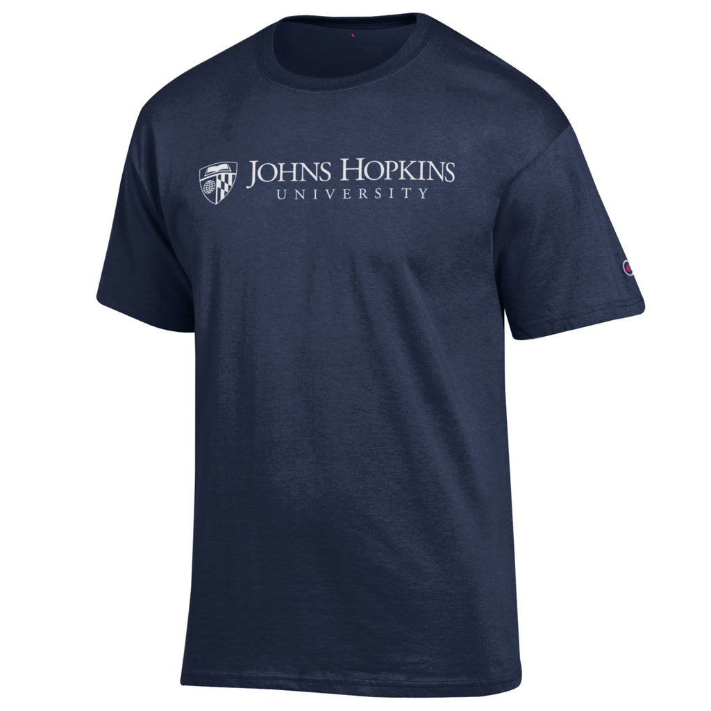 Johns Hopkins University Tee Shirt, Navy – CLAYSON